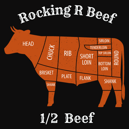 1/2 BEEF SHARE – Rocking R Beef